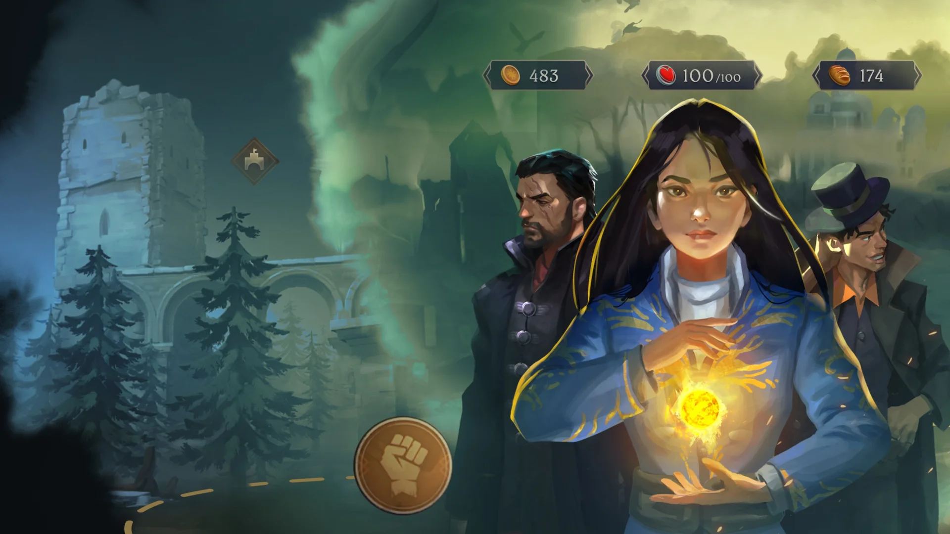 SHADOW AND BONE Enter the Fold | Mobile Game Included with Netflix